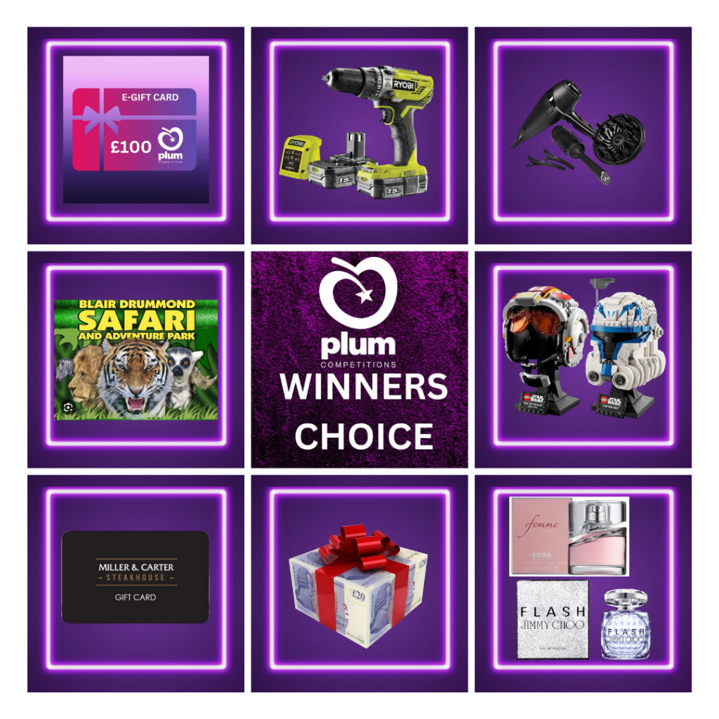 Winners Choice #4 Plum Competitions