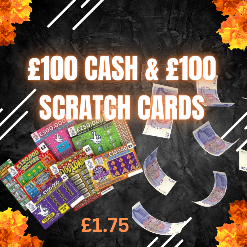 £100 cash + £100 scratch card#1 Plum Competitions