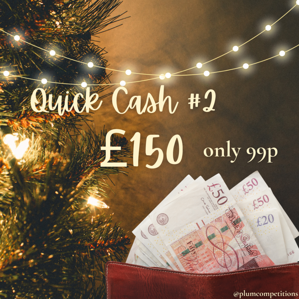 £150 cash low odds #2 - Plum Competitions