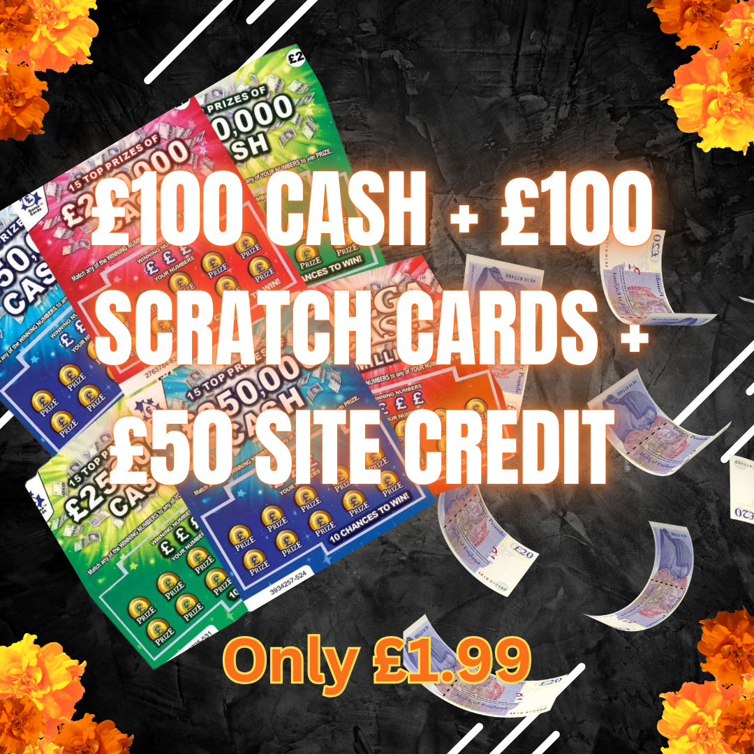£100 cash + £100 scratch card + £50 site credit #8 Plum Competitions