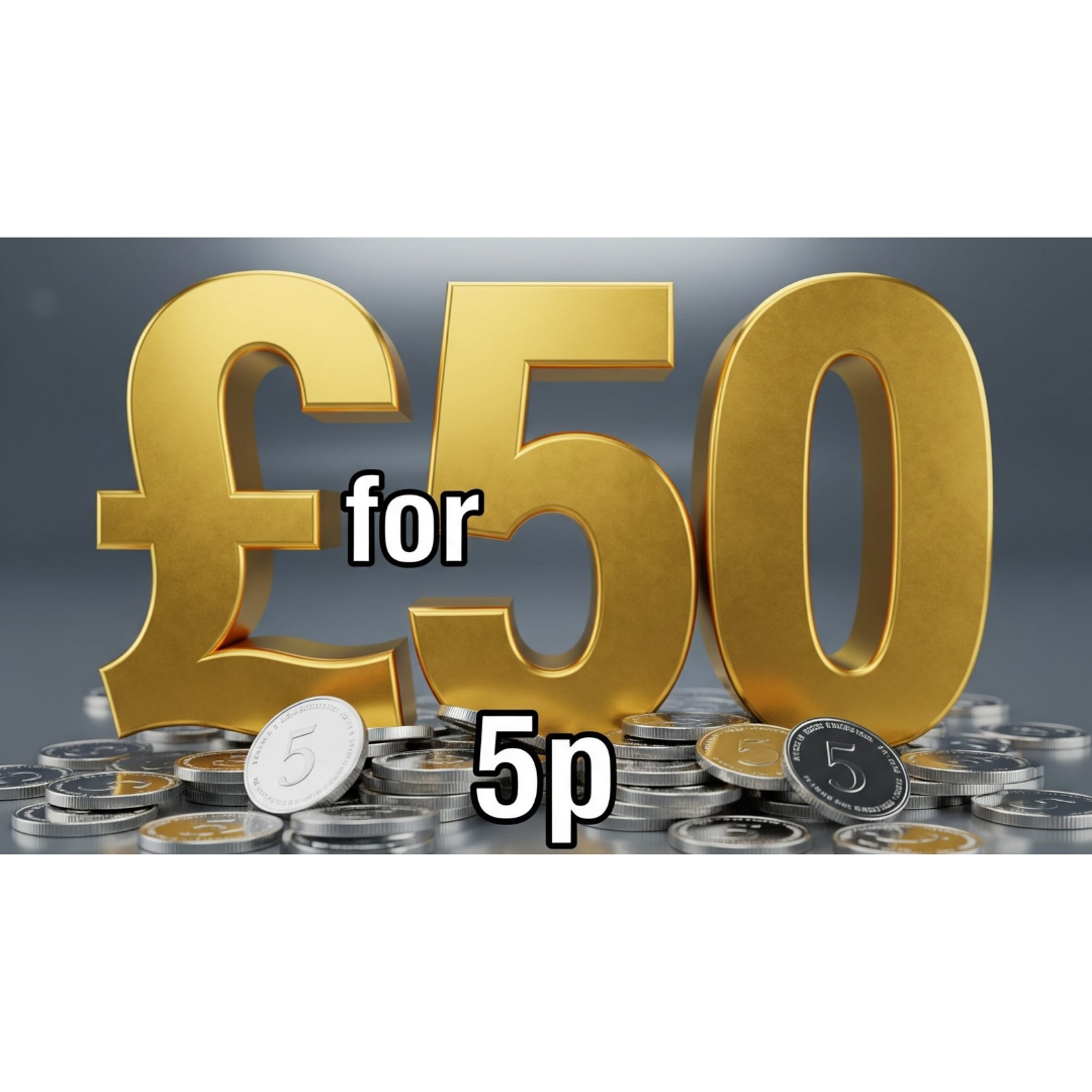 £50 cash for 5p - Plum Competitions